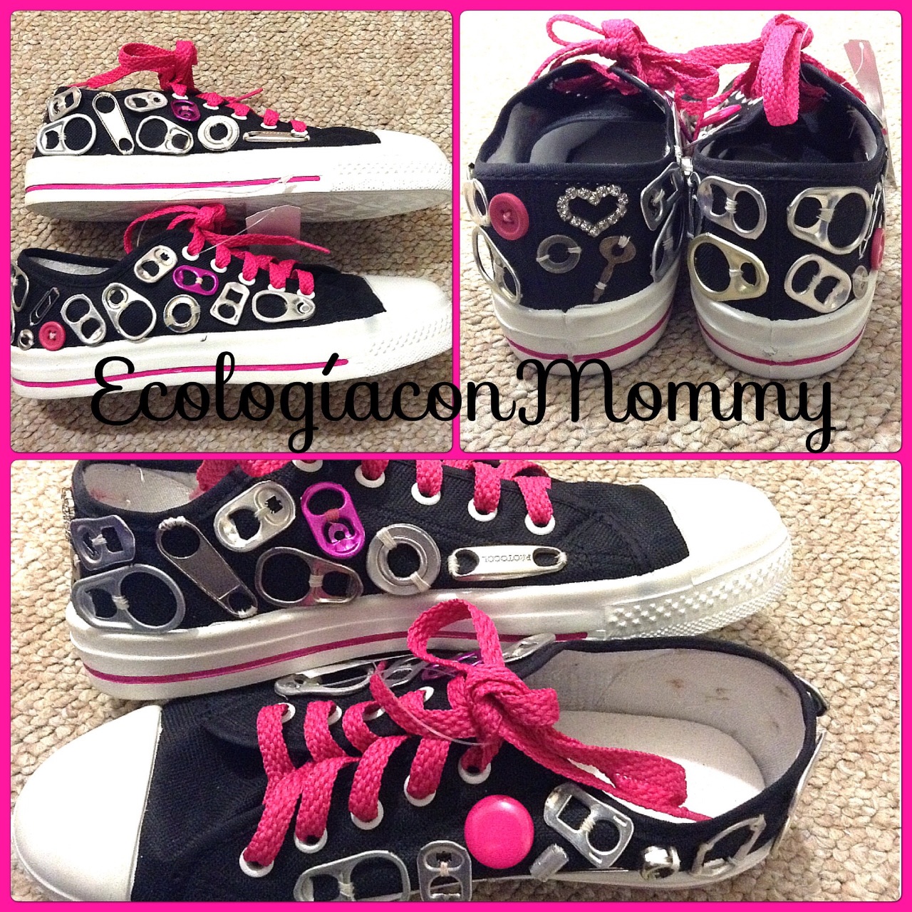 ¿Cómo decorar unos tenis de forma original? :: ecologiaconmommy